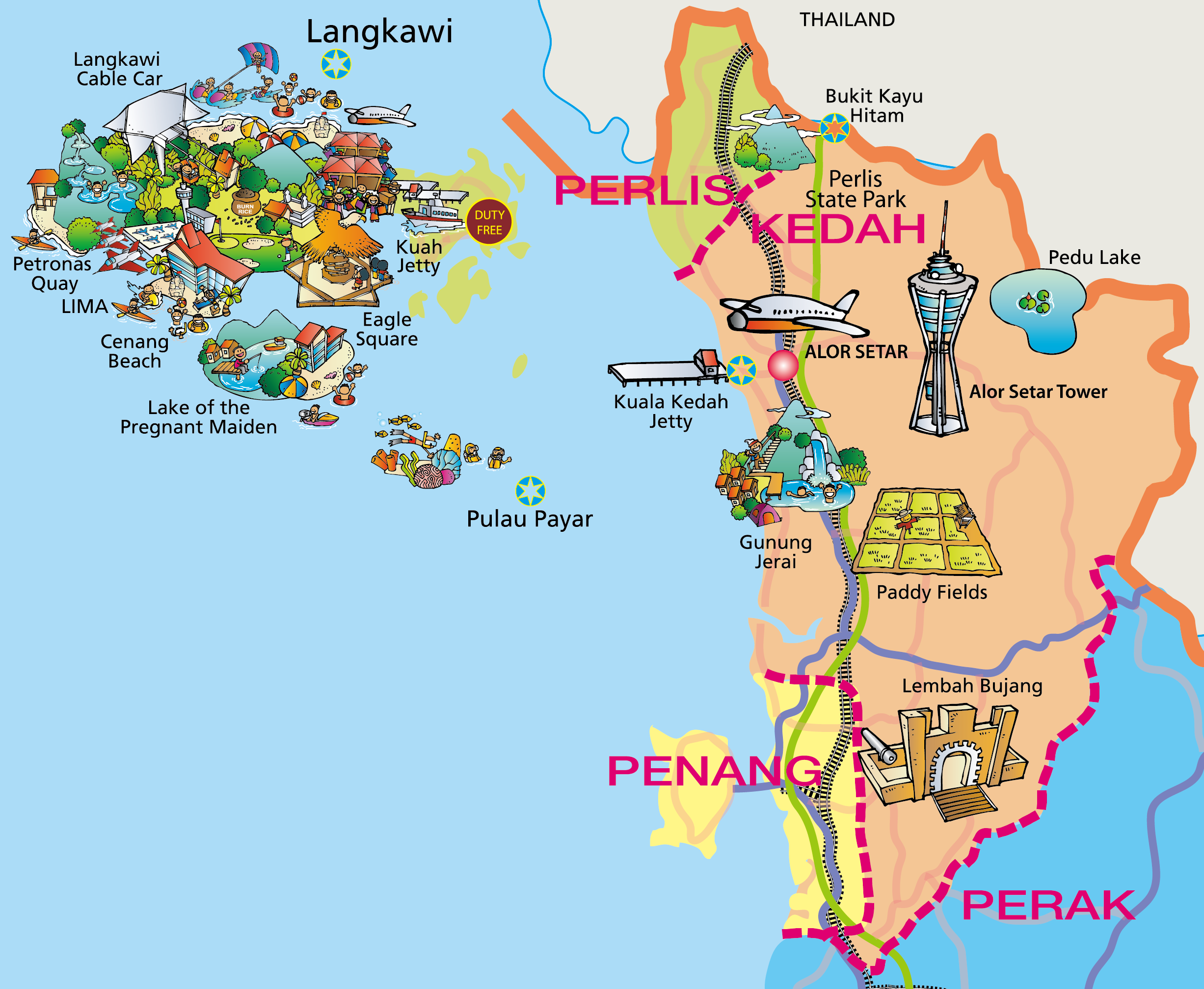 ケダ州 (Kedah) の旅情報 | Kura-kura net